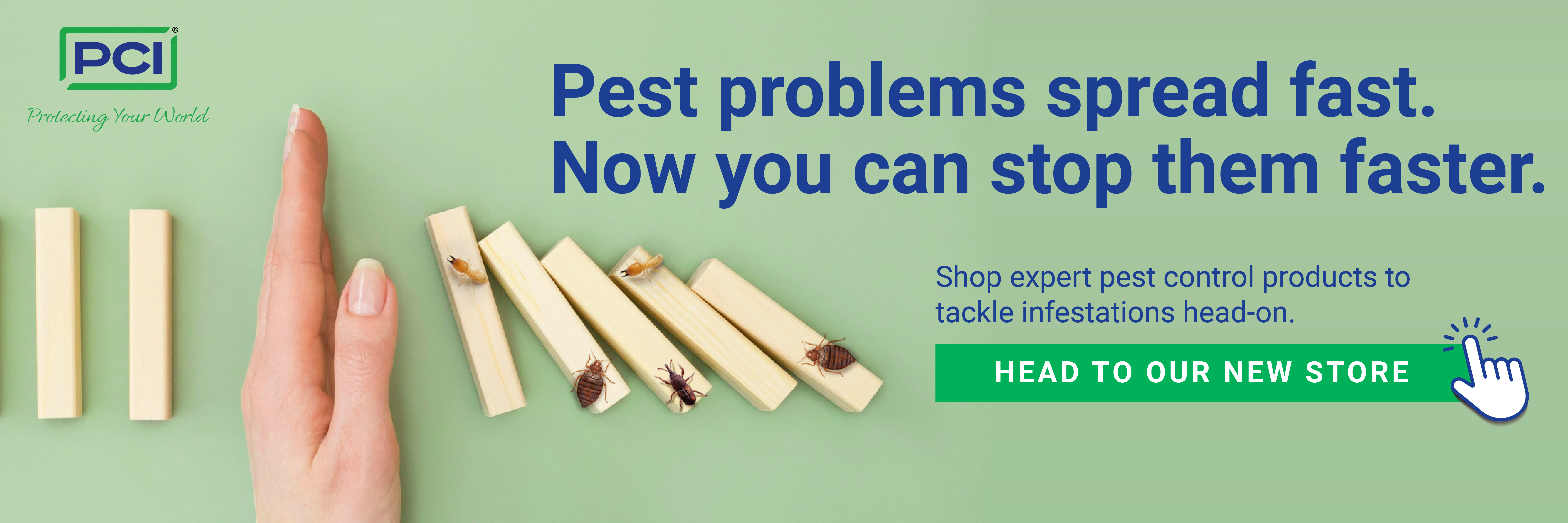 Pest Control Products for Residential & Commercial | PCI