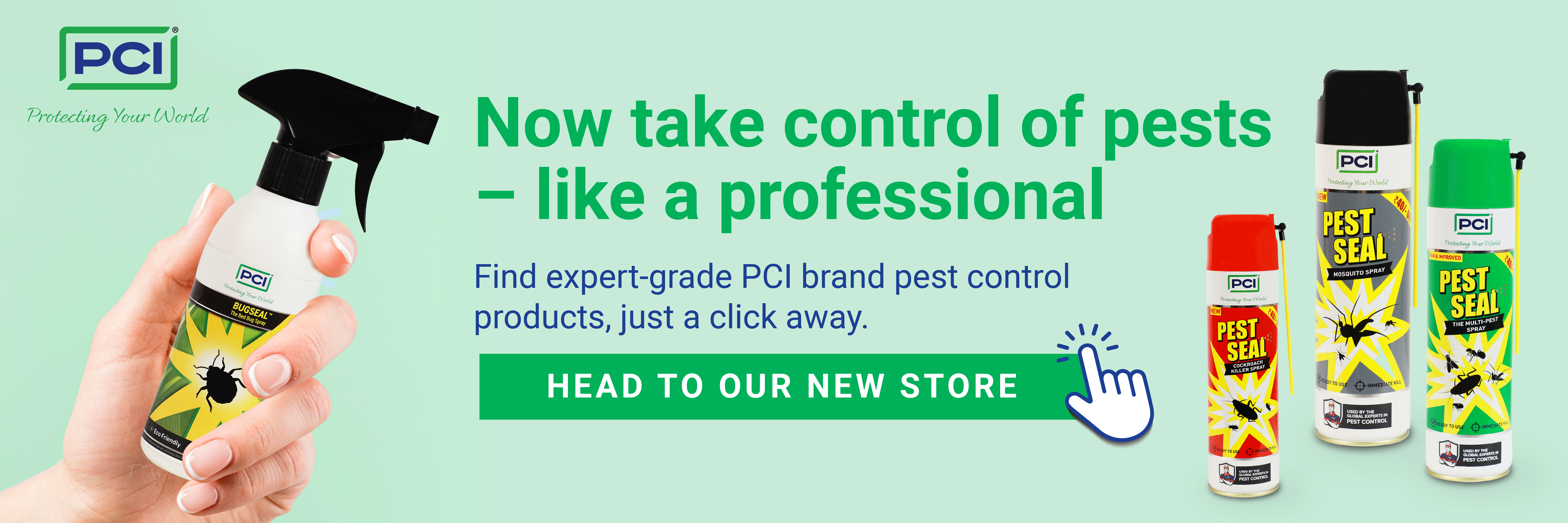 Pest Control Products for Residential & Commercial | PCI